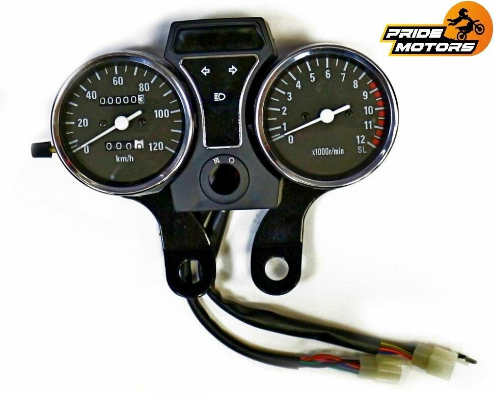 Панель приборов альфа ALPHA DELTA 120км, электронный тахометр.