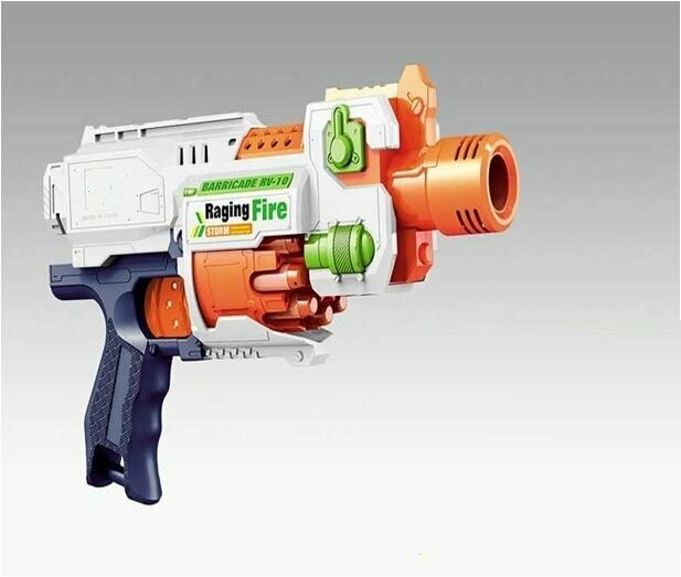 Игрушечное оружие Бластер на батарейках, 20 мягких пуль (7021)