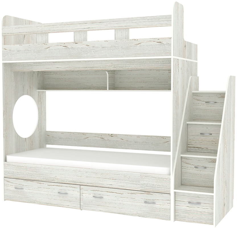 Двухъярусная кровать Юниор 1 80x160 Винтерберг Винтерберг