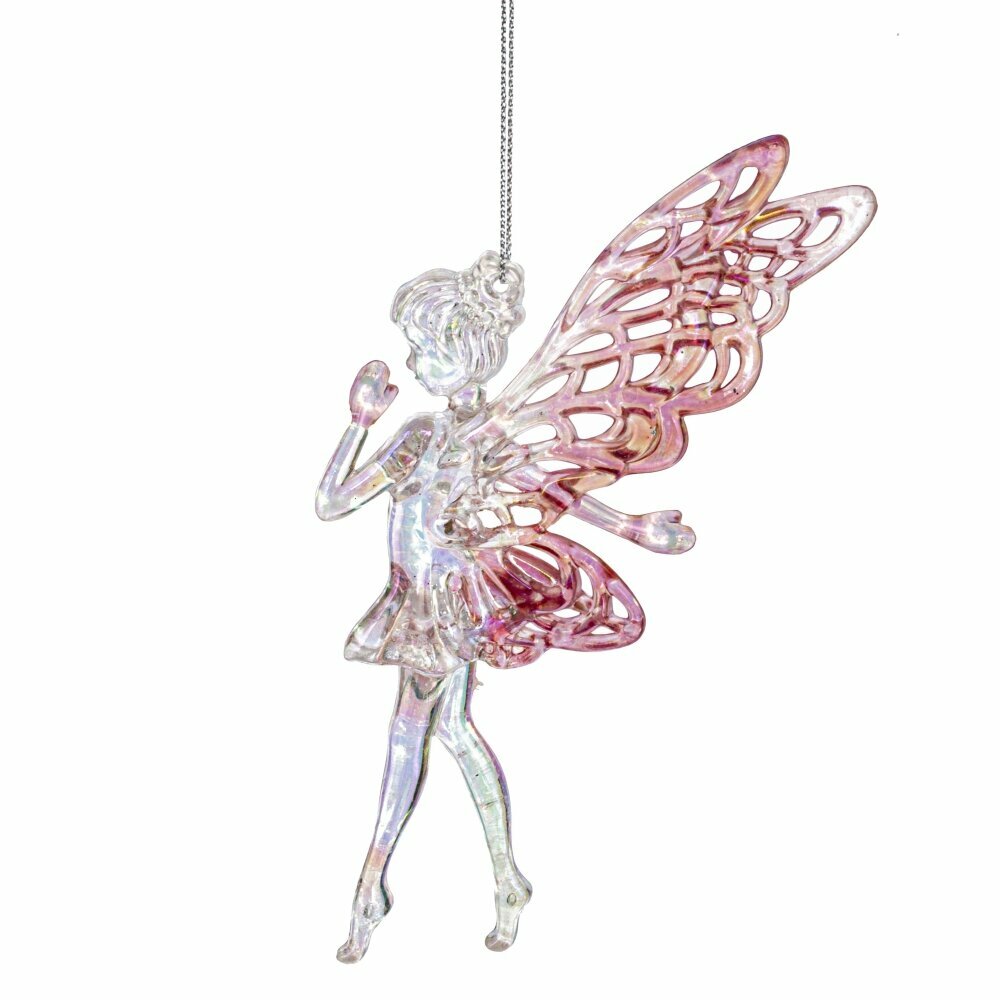 Елочная игрушка Фея, 8х2х14 см KSM-792336