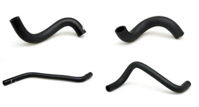 Патрубок отопителя ВАЗ-21082-2115 инж. 4шт. EPDM (LUZAR) LPKh 01082