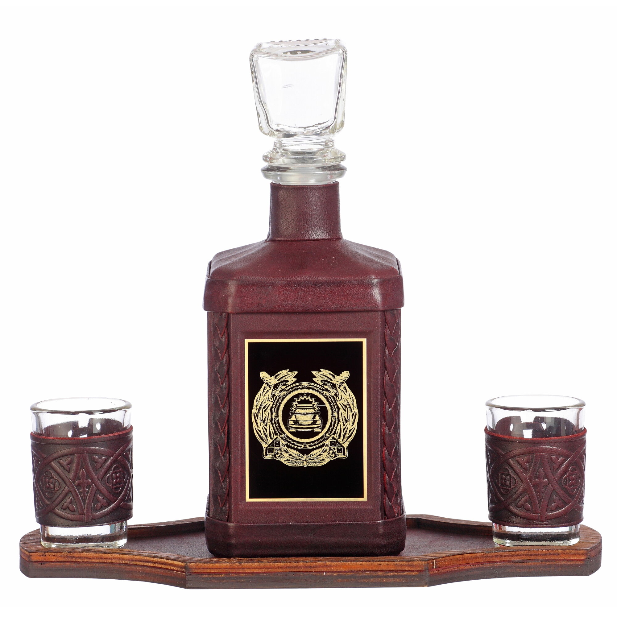 Макей Графин «ГИБДД-1» с накладкой из стали