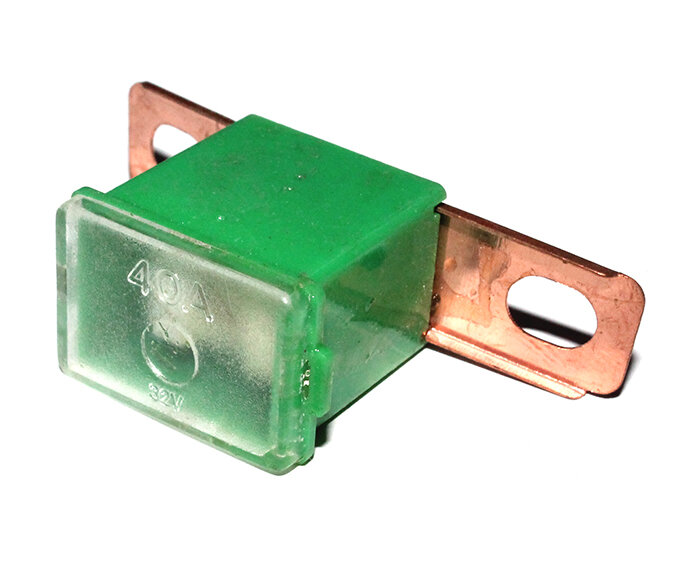 Предохранитель плоский YADA W228-S 40А с индикатором