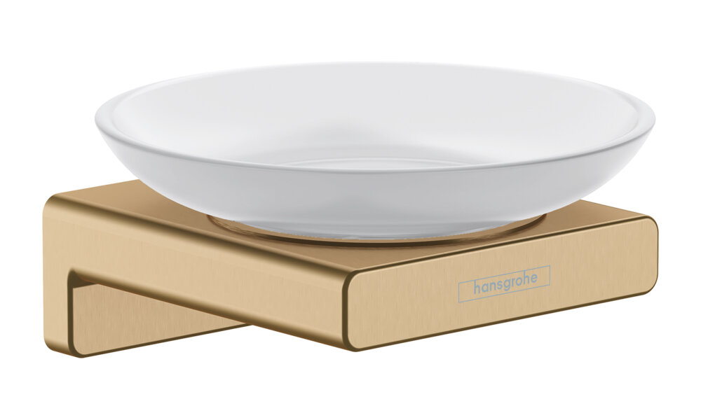 Мыльница Hansgrohe AddStoris, шлифованная бронза 41746140