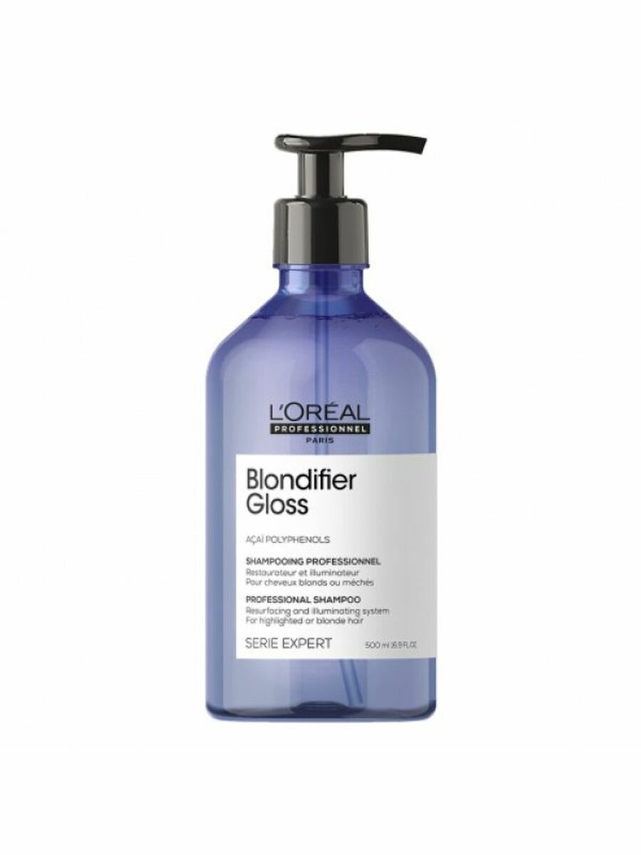 Loreal Blondifier Gloss - Шампунь для светлых волос 500 мл