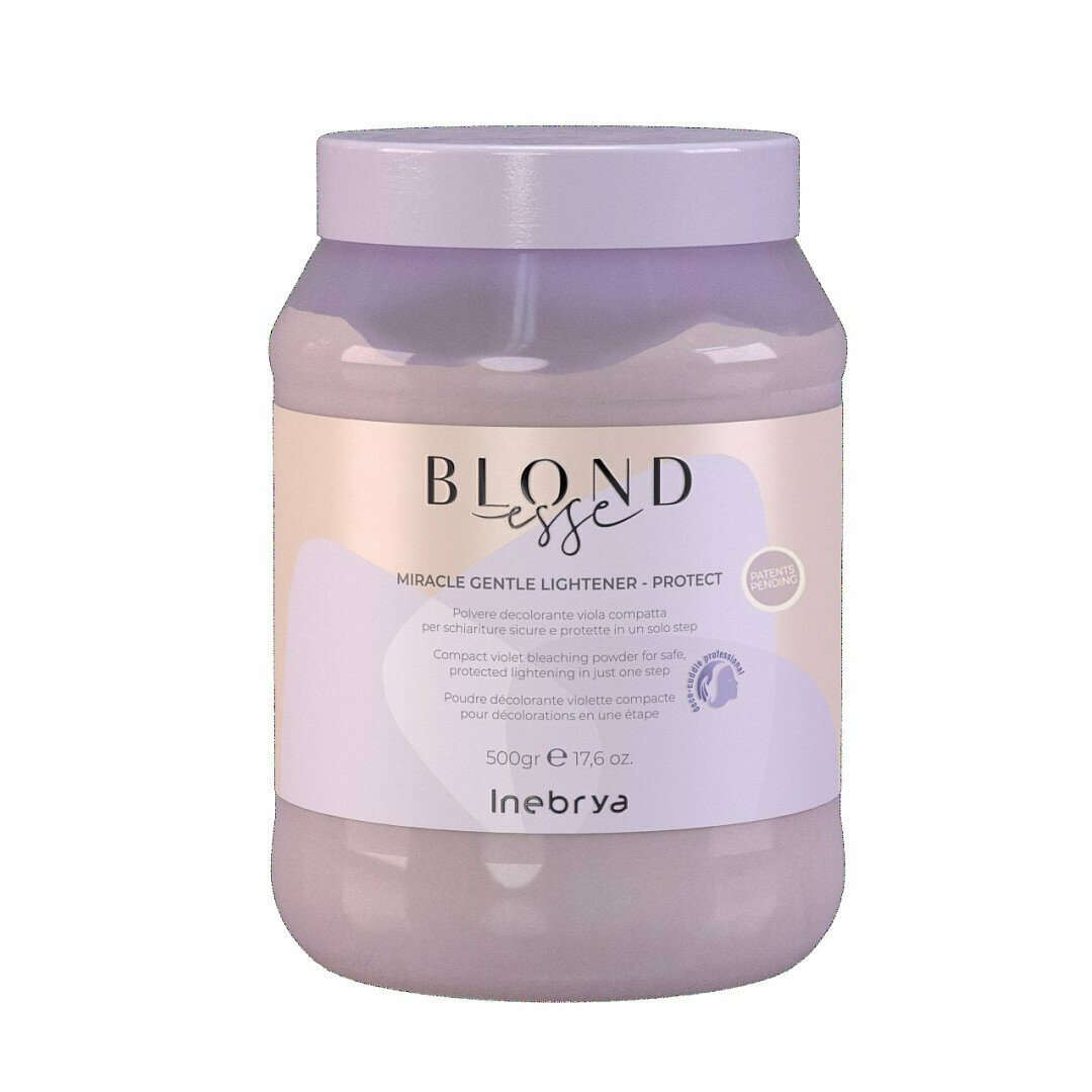 Порошок обесцвечивающий антижелтый Inebrya Blondesse Miracle Gentle Lightener-Protect, 500 гр