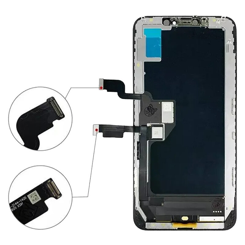 Дисплей для Apple iPhone Xs Max с тачскрином (Hard OLED) (черный)