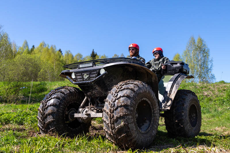 Подарочный сертификат «Катание на КвадроБигфутах» (1 час, от 1 до 3 человек)