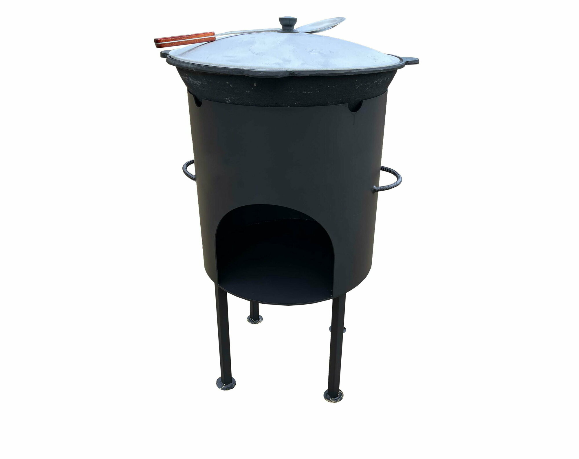 Печь очаг под казан