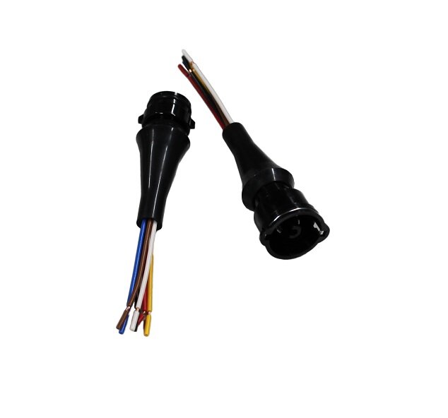 Колодка проводки фонаря задн. для а/м Газель борт (фонарь 171.) кмп. M+F, с пров.