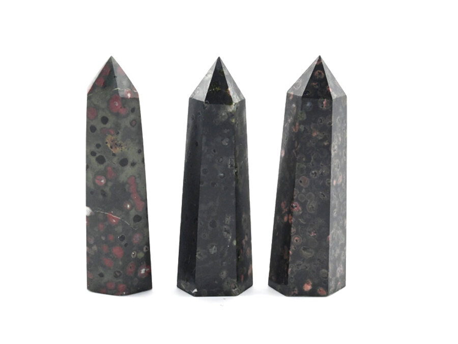 Кристалл из риолита "Карандаш" 25*25*90мм 95-96г .