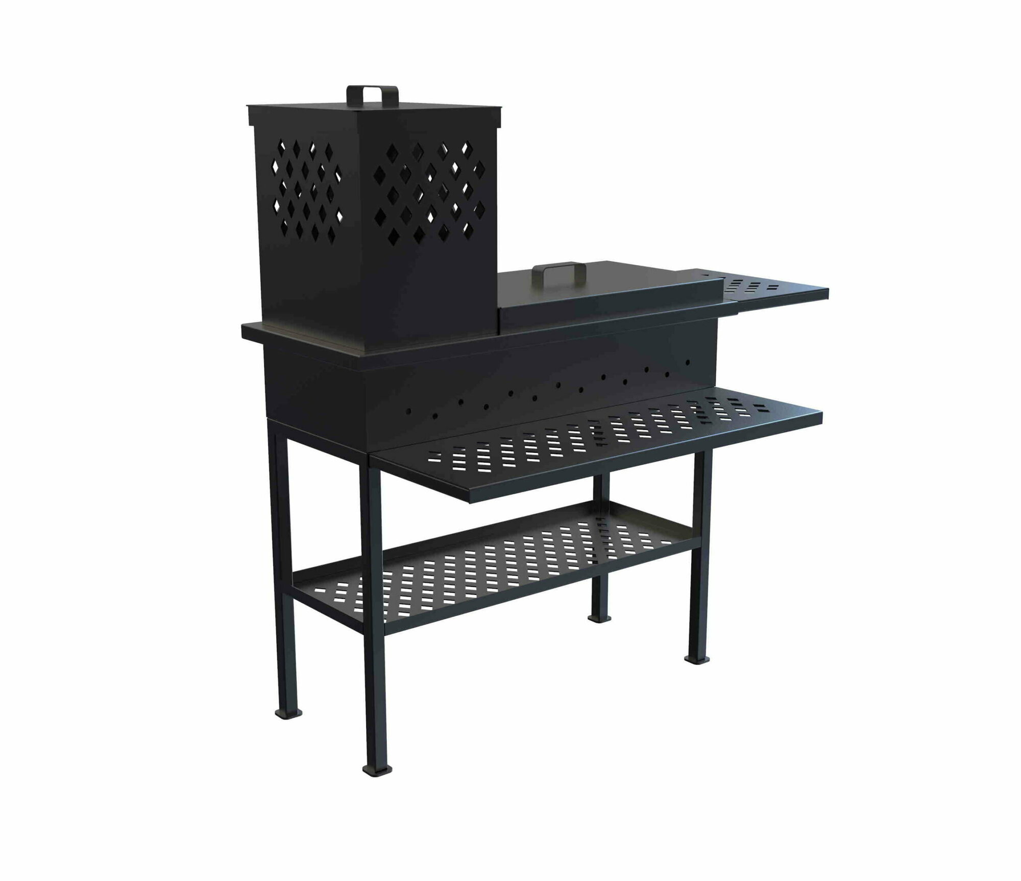 Мангал с топкой Империал