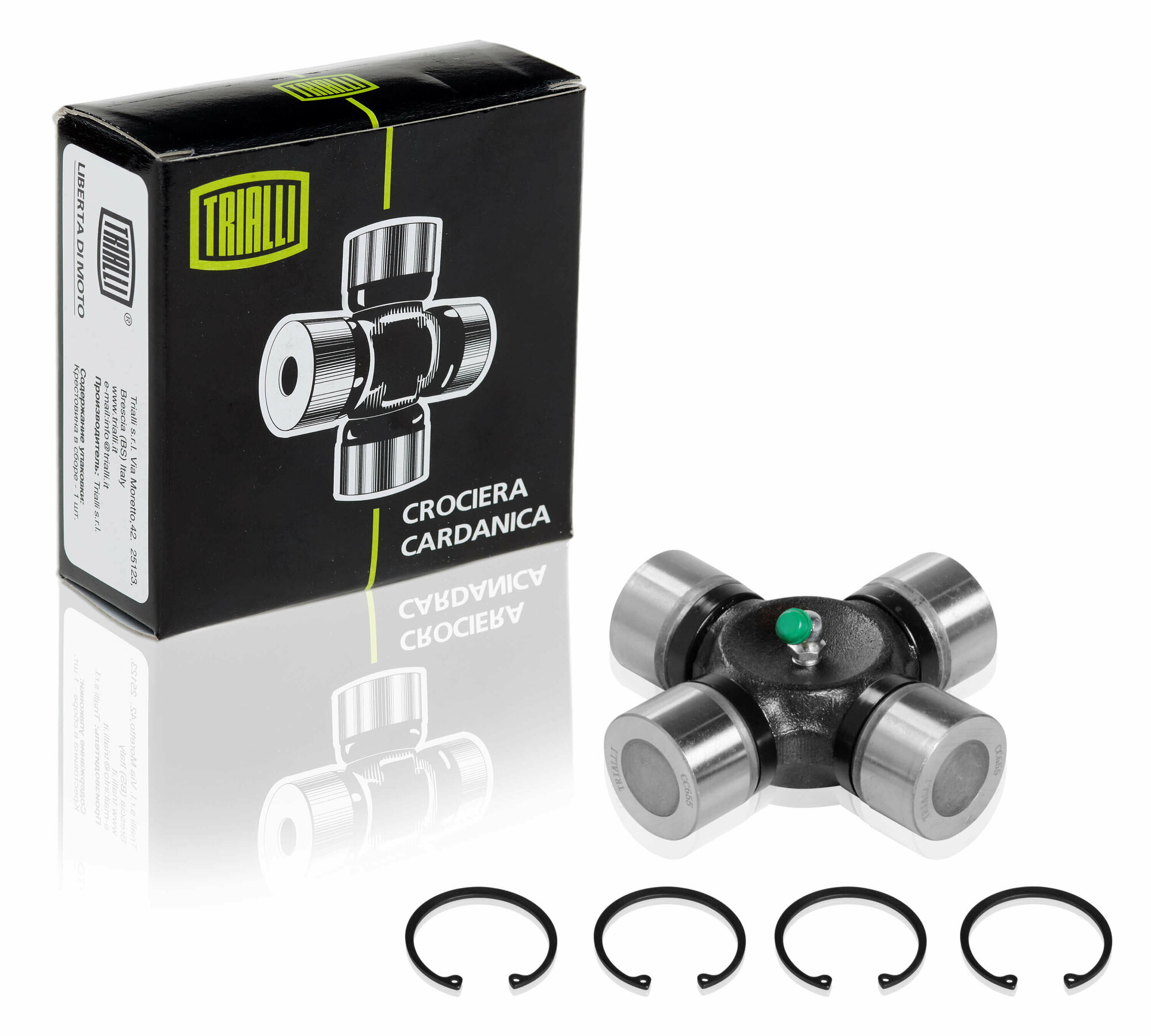 Крестовина карданного вала для а/м Газон Next (14-) (TRIALLI) CC 655