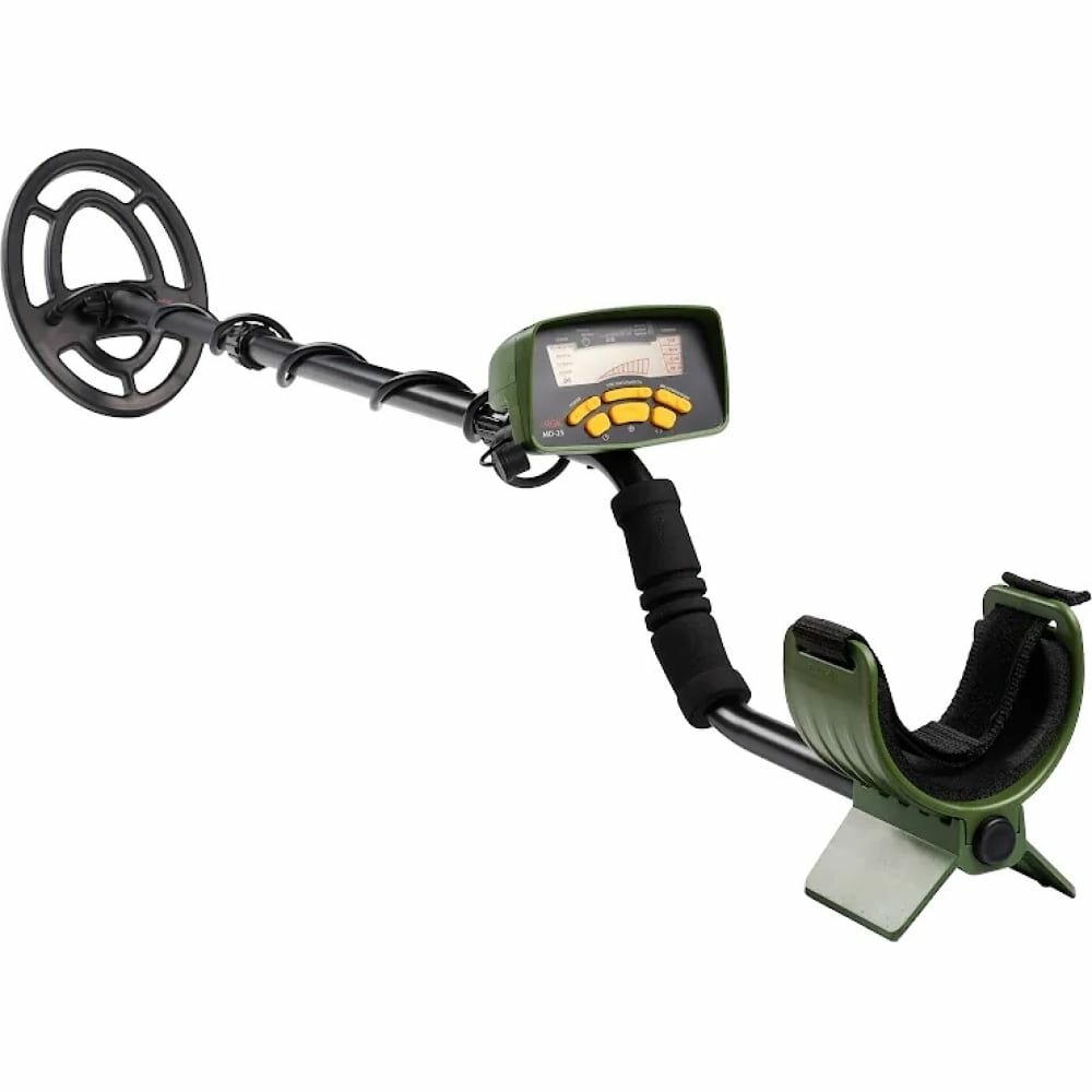 Металлоискатель RGK MD-25 754897, 20 см, влагозащищенная монопетлевая катушка, автоматическая балансировка