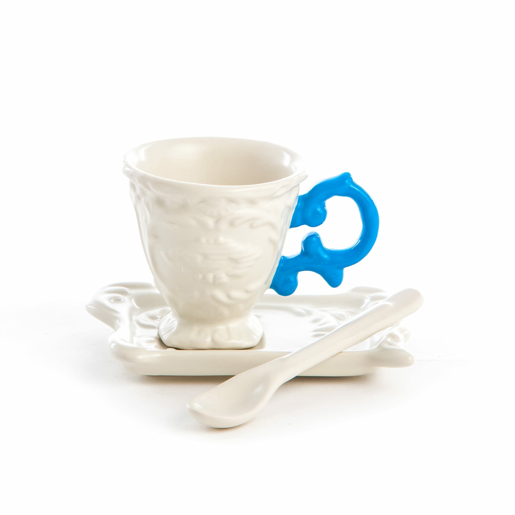 Кофейная пара Seletti I-Wares I-Coffee Blue 09859_AZZ