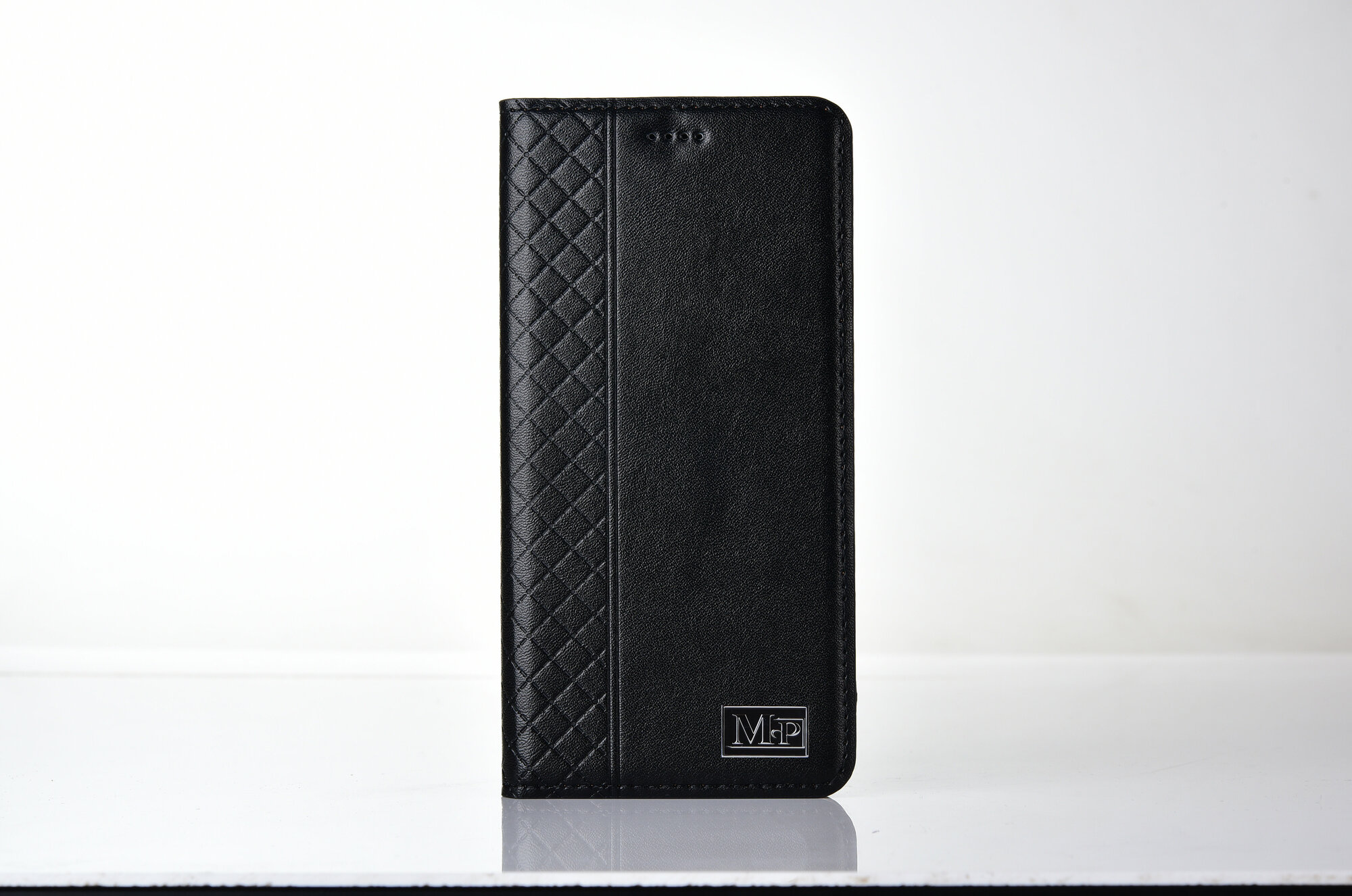 Чехол-книжка MyPads Premium Immagine для Samsung Galaxy S24 Ultra из импортной натуральной кожи, дорогой элитный, с элегантной стеганой прошивкой ч.