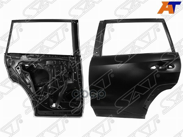 Дверь задняя Toyota RAV4 (XA50) 18- (Слева) Sat арт. ST890005