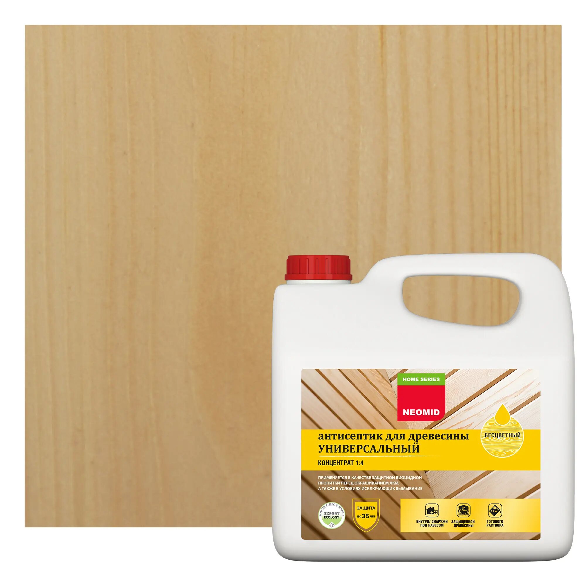 Антисептик для внутренних и наружных работ Neomid 35 лет 1:4 3 кг