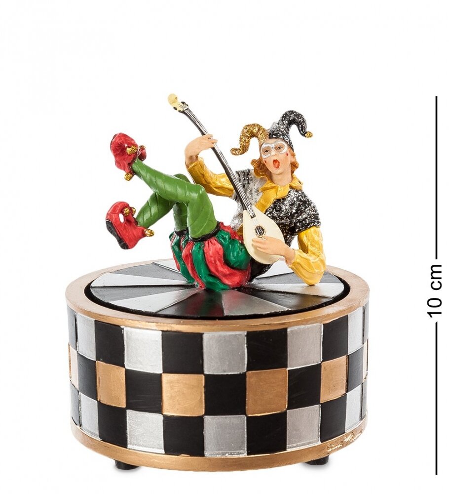 Статуэтка музыкальная Veronese "Шут" WS-670
