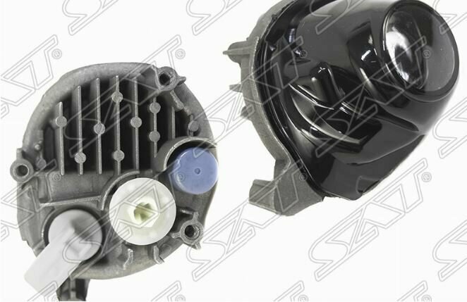 Противотуманная фара SAT ST2162041R, для Mazda, передняя, правая, LED, черная