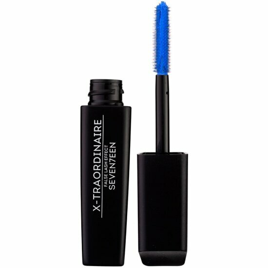 Тушь для ресниц Seventeen X-Traordinaire Mascara удлинение, объем, подкручивание, голубой