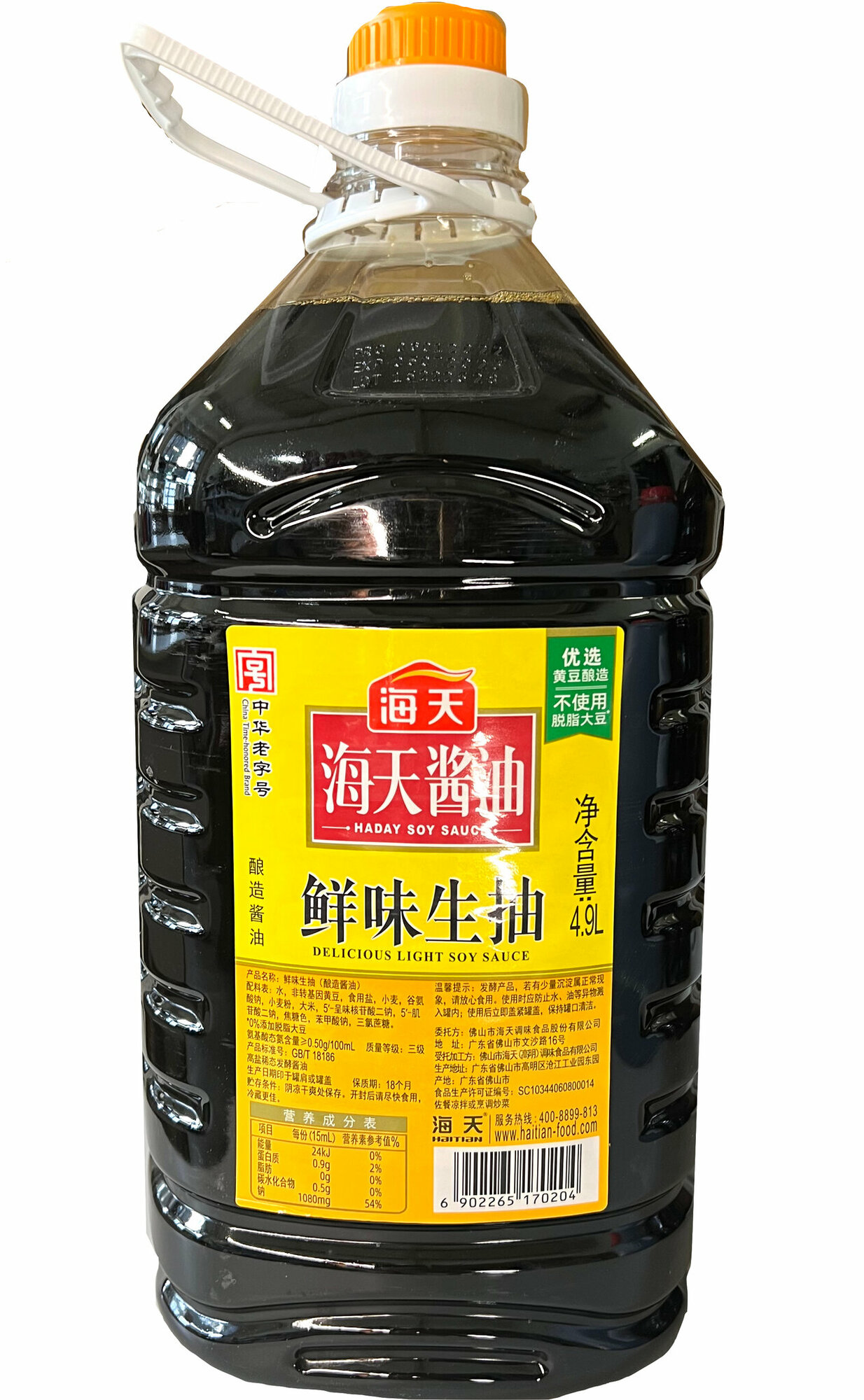 Соевый соус светлый Haday Delicious Деликатесный 4,9 л