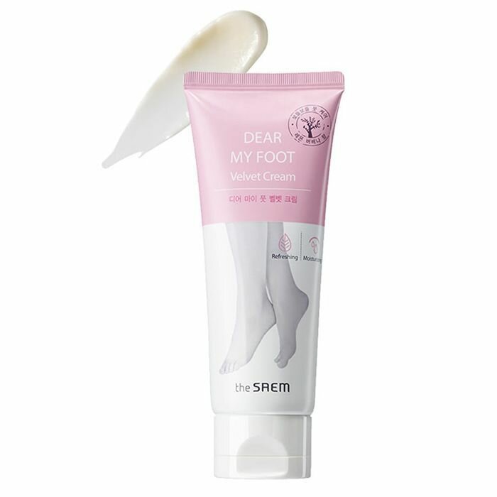 The Saem Крем для ног питательный с маслами ши и авокадо 100 мл Dear My Foot Velvet Cream