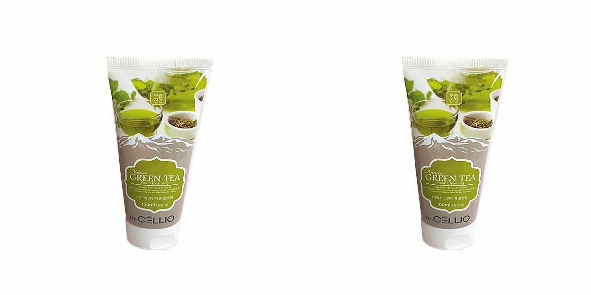 Пенка для умывания Dr Cellio, G70 Nature Charcoal Foam Cleansing, 2 шт