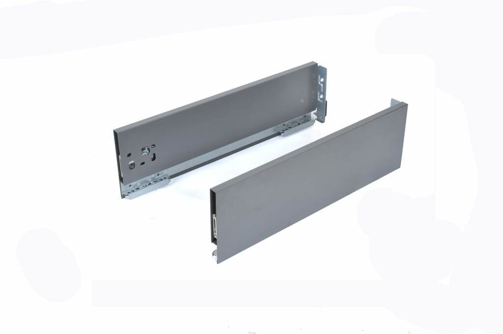 Комплект боковин Firmax высотой 121 мм длина 400 мм (левая, правая) для ящика Slimline, антрацит