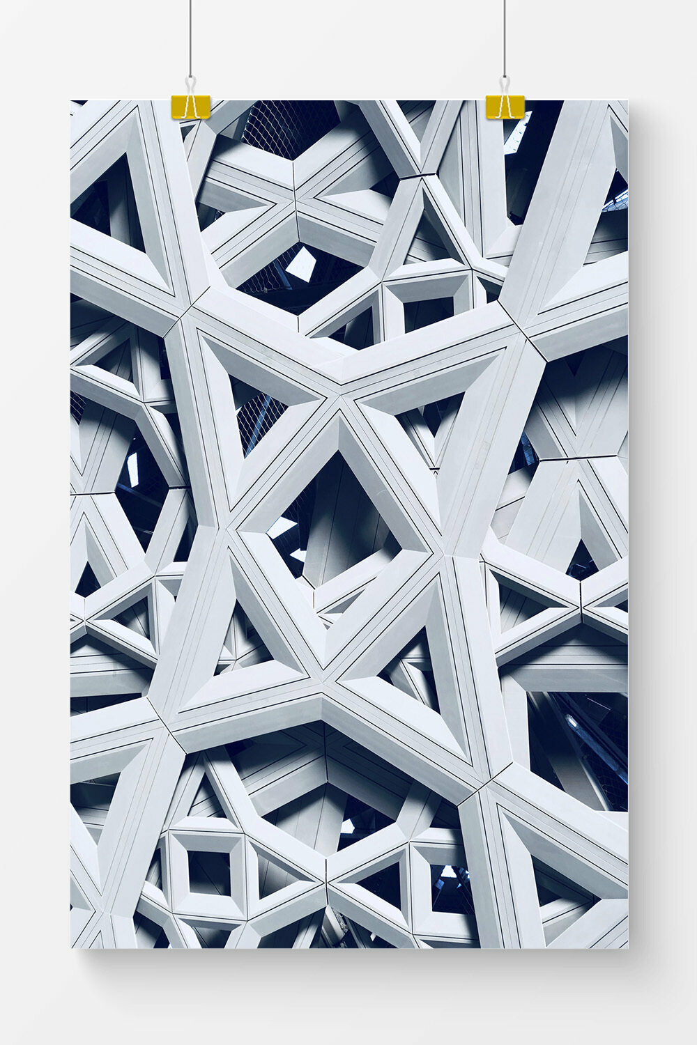 Постер для интерьера Postermarkt, 40х50 см в тубусе, постер Архитектура #5