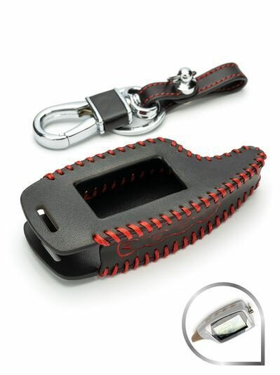 Чехол для брелка Scher-Khan Magicar 5/6 красная нить, плетенка, без пленки