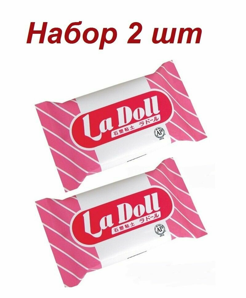 Полимерная глина Padico La Doll ( Ла Долл) набор 2 шт.