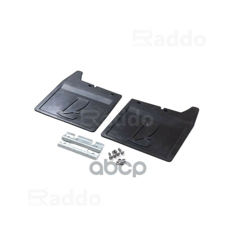 Брызговики задние для а/м ВАЗ 2101 (резиновые) с креплением "Raddo" Raddo арт. 04302