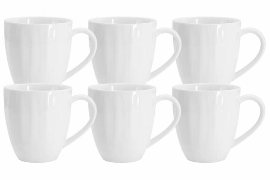 Набор 6 кружек Floral, 0,32 л (Home&Style, страна Китай)