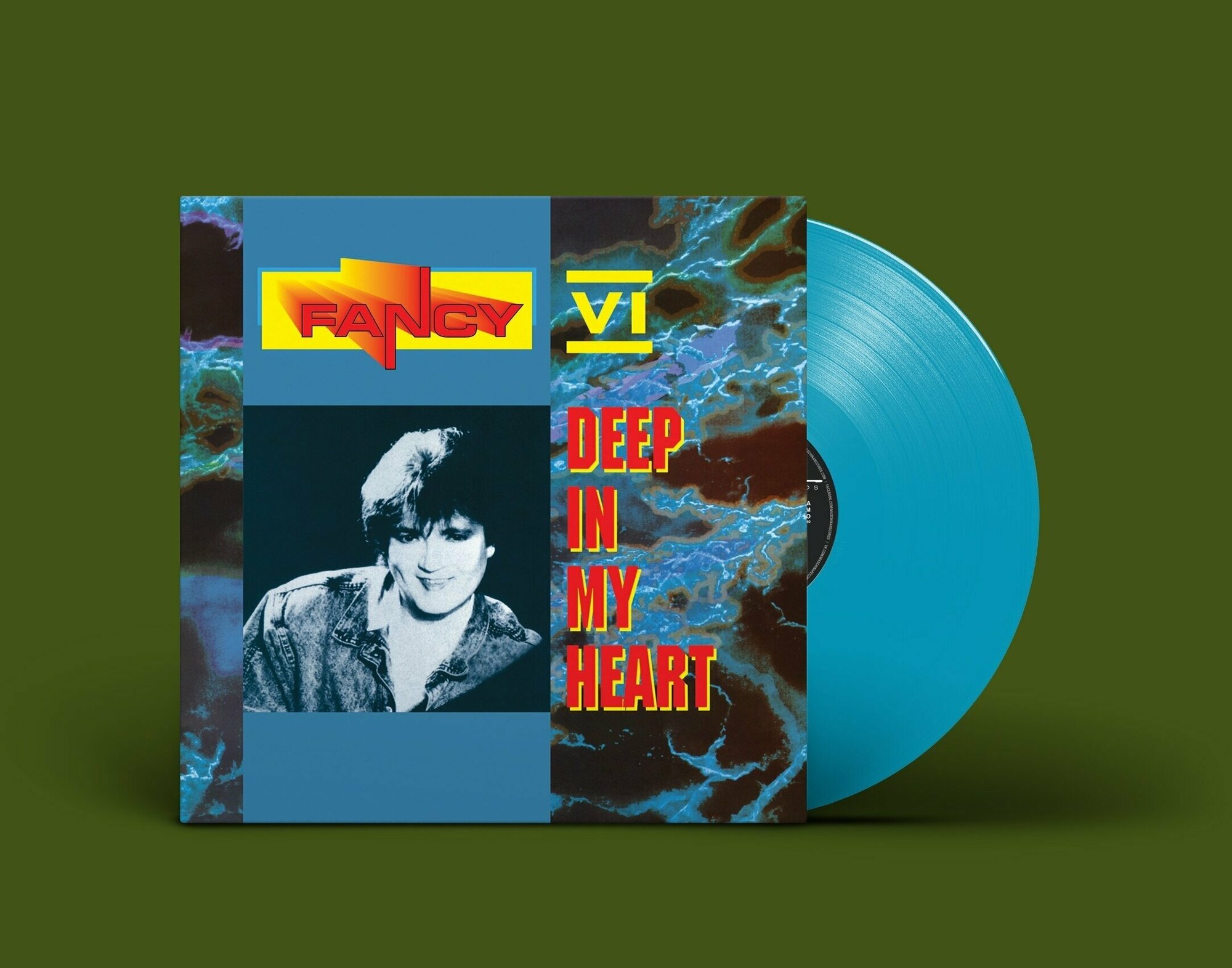 Виниловая пластинка Fancy - "Six: Deep In My Heart" (1991/2022) Limited Blue Vinyl