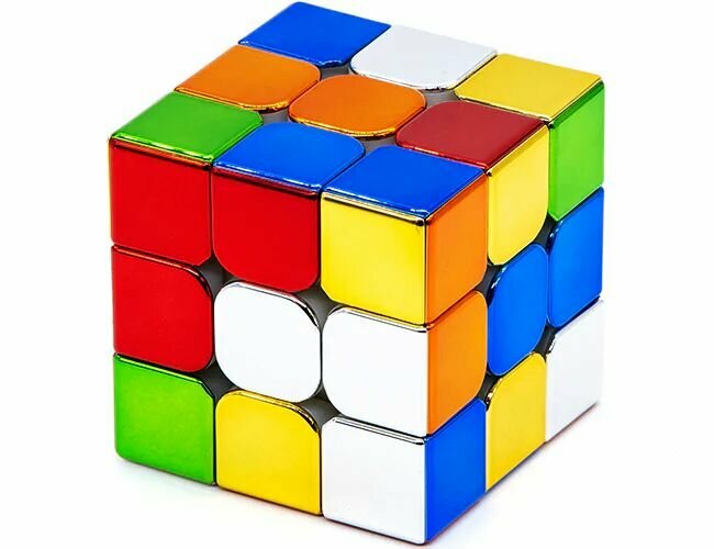 Кубик Рубика Cyclone Boys 3x3 Metallic M / Развивающая головоломка