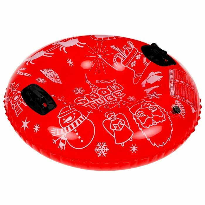 Winter Star Тюбинг бескамерный надувной Winter Star, d=90 см, новогодний