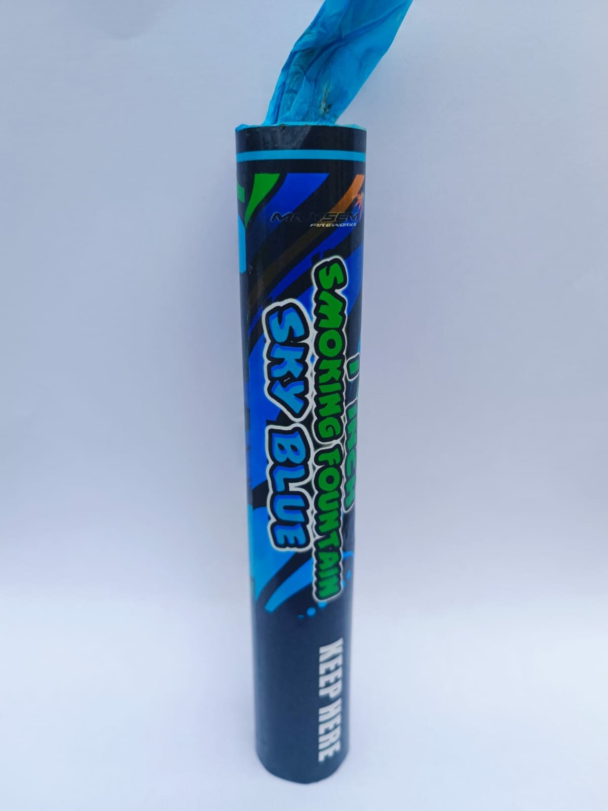 Цветной дым для фотосессий, голубой, SF