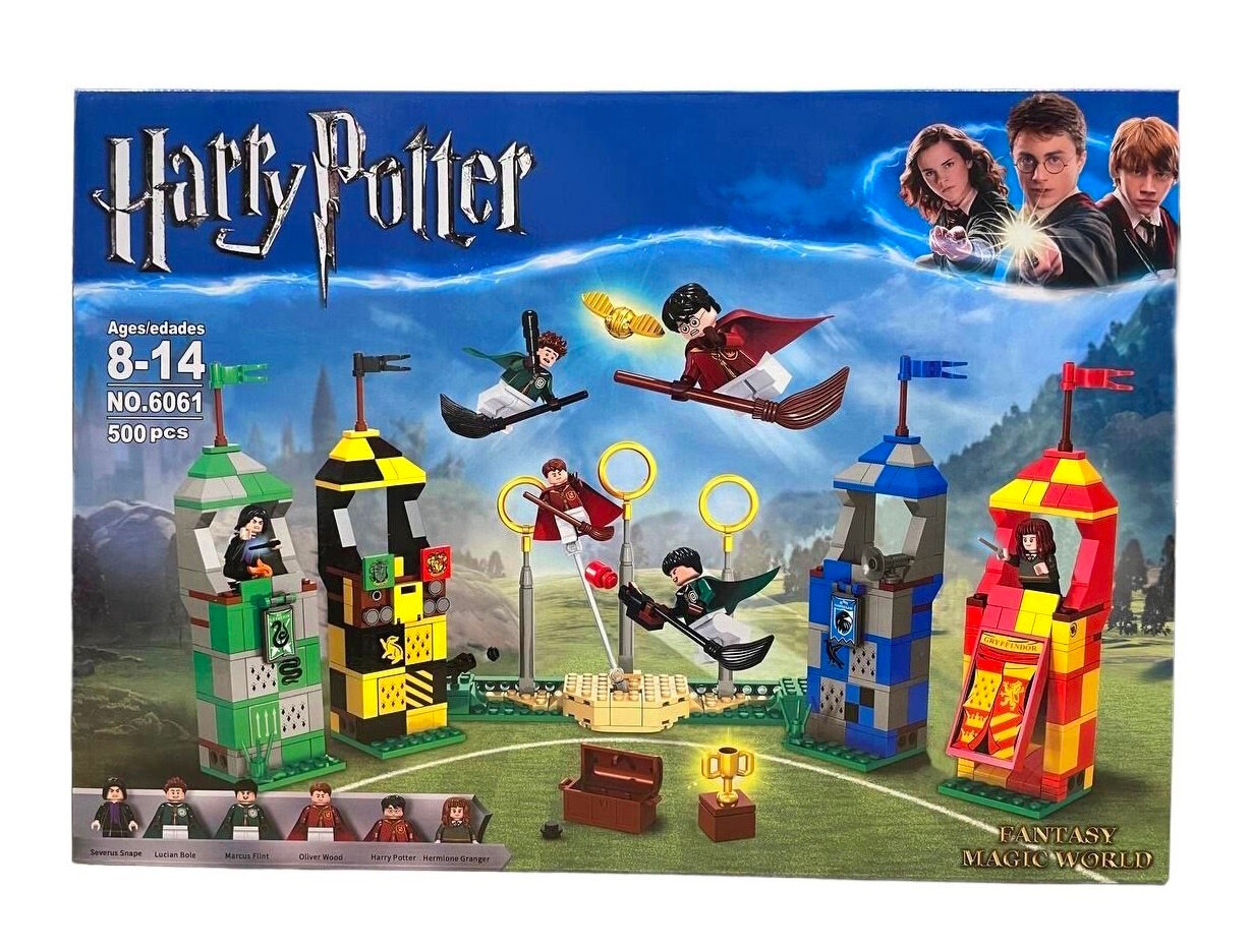 Гарри Поттер Конструктор Игра в Квиддич. 500 деталей.