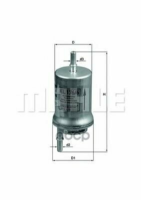 Фильтp топливный Mahle/Knecht арт. KL1766D