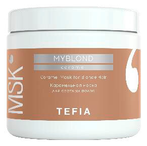 Tefia MY BLOND Карамельная маска для светлых волос 500мл