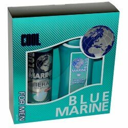 04 Blue Marine COOL шампунь250ml+пена д/бр200ml 4913