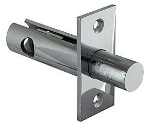 Задвижка Fuaro, DB-PRO, врезная, стальная, с квадратом, круглая, хром