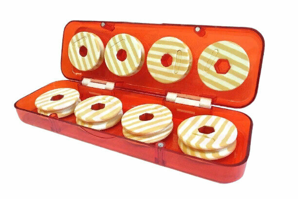 Поводочница, 8 неопреновых катушек