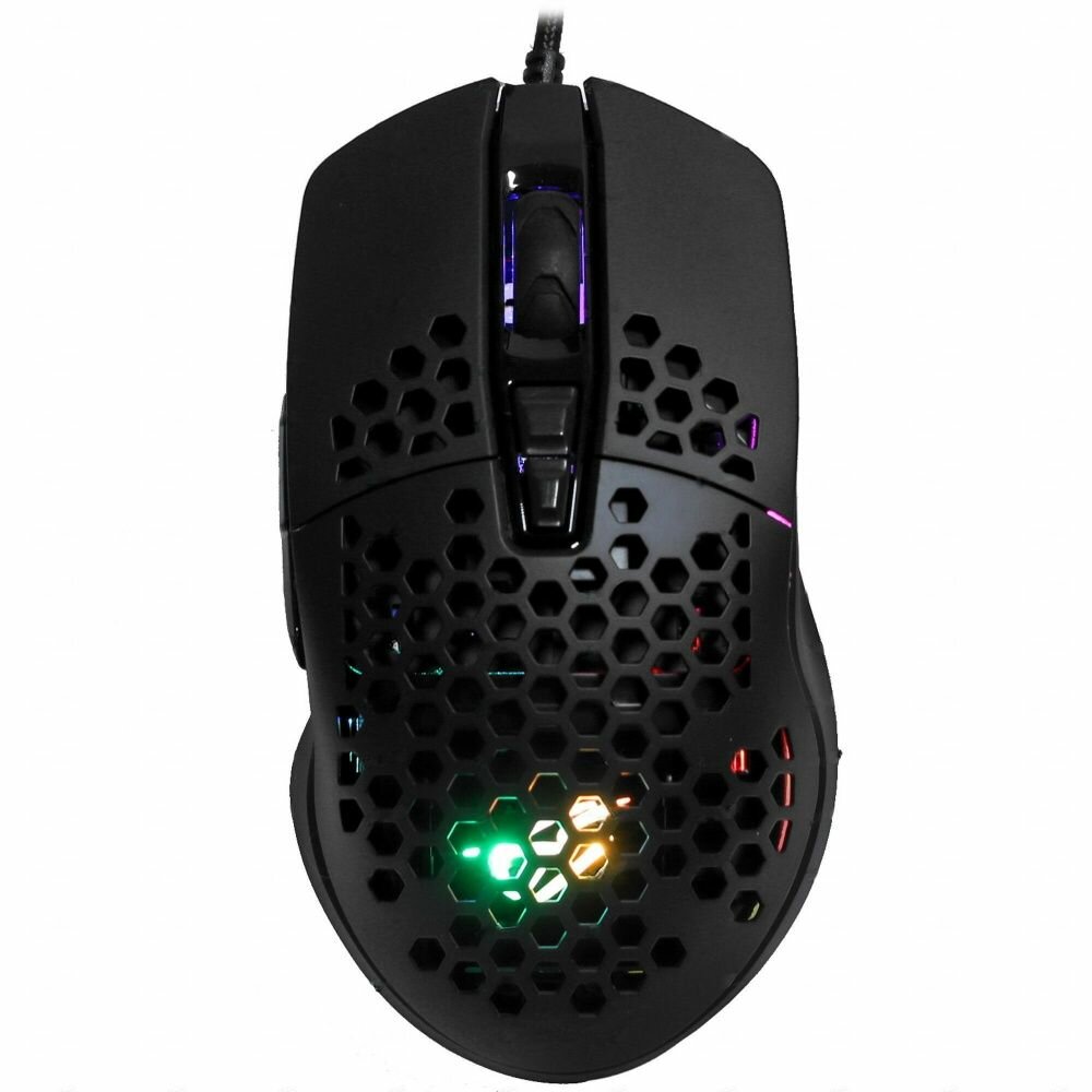 Мышь проводная DEXP Hellfire GM-120 черный