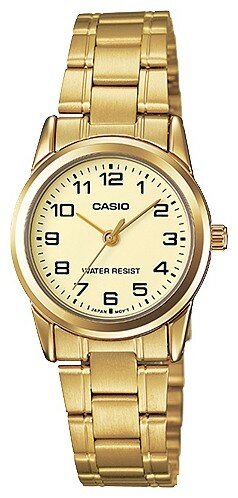 Наручные часы CASIO Analog, золотистый