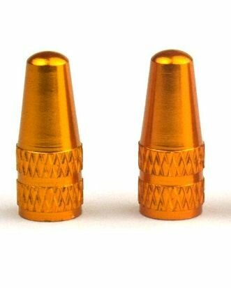 Колпачок на ниппель PRESTA, цвет золотой, 2шт.