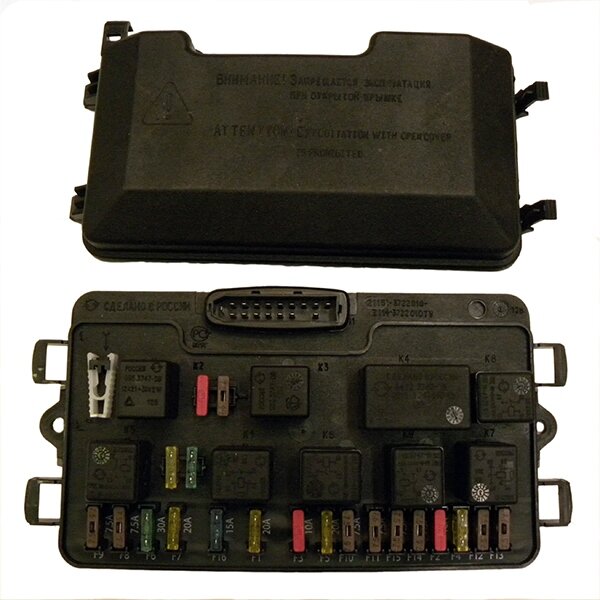 Блок реле и предохранителей ВАЗ 2115 (Точмаш) 2114 3722010 18