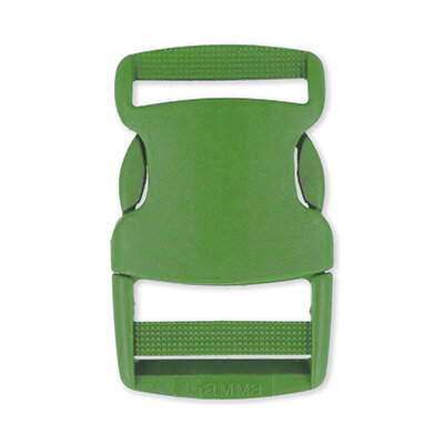 Gamma фурнитура сумочная пластик пряжка-замок фастекс 1.25 (32 мм) №535 салатовый