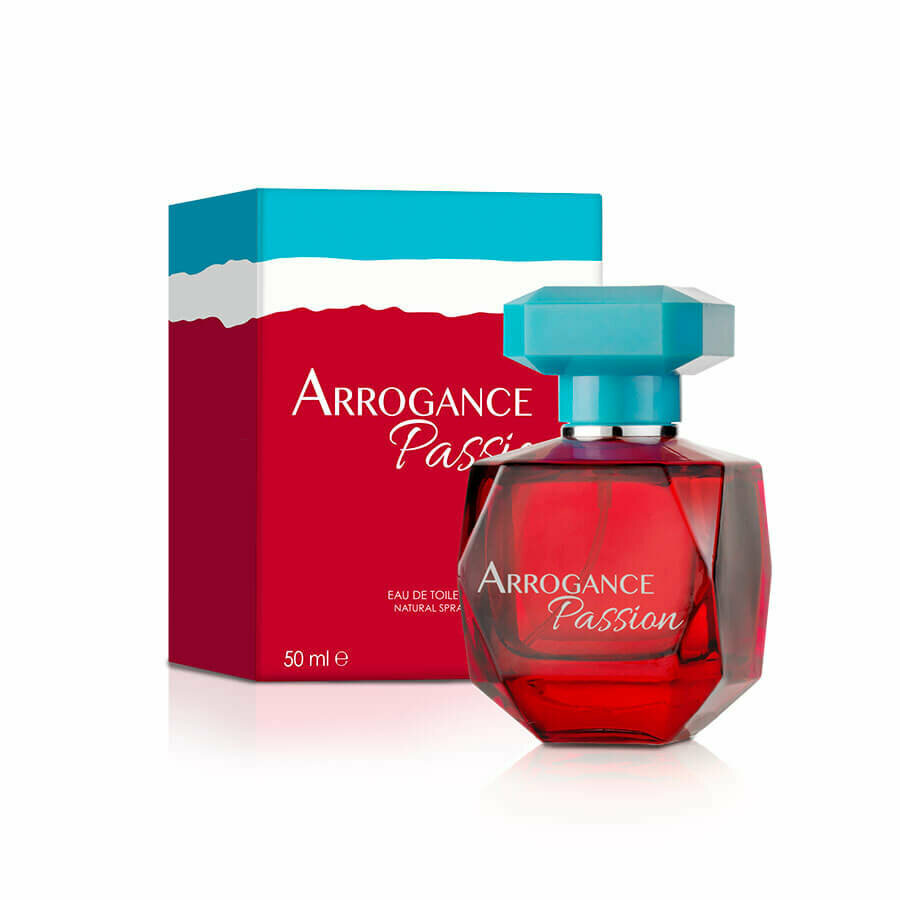 Туалетная вода Arrogance "Passion" 50ml, древесно-цветочные ноты, женская